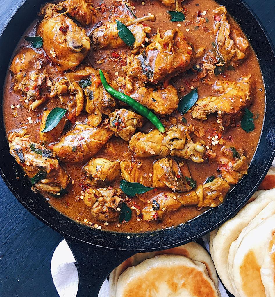Chicken curry with rice ⋆ SMOLEFIKPOTS